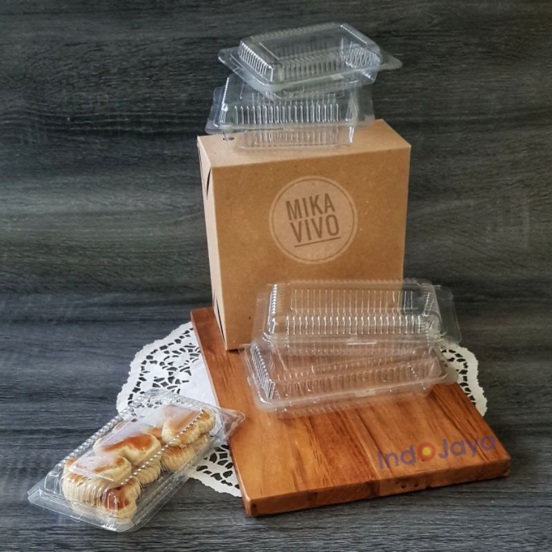 Jual MIKA KUE / MIKA PLASTIK / KOTAK PLASTIK NASI 4C / MIKA NASI KUNING ...