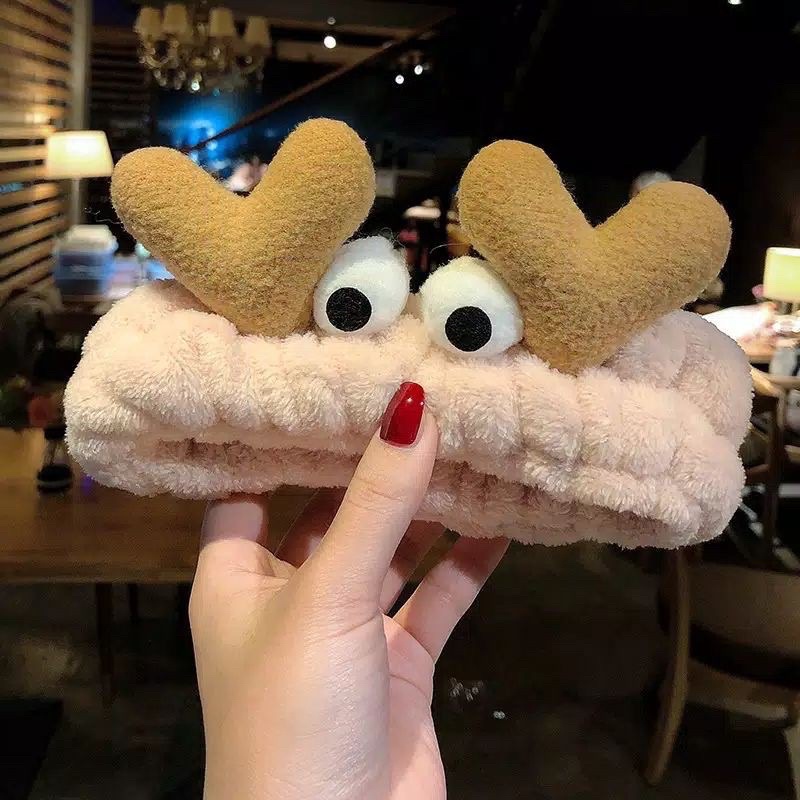 Jual Bandana tanduk rusa/kucing/kepiting/dumbo/kodok/pita (headband ...