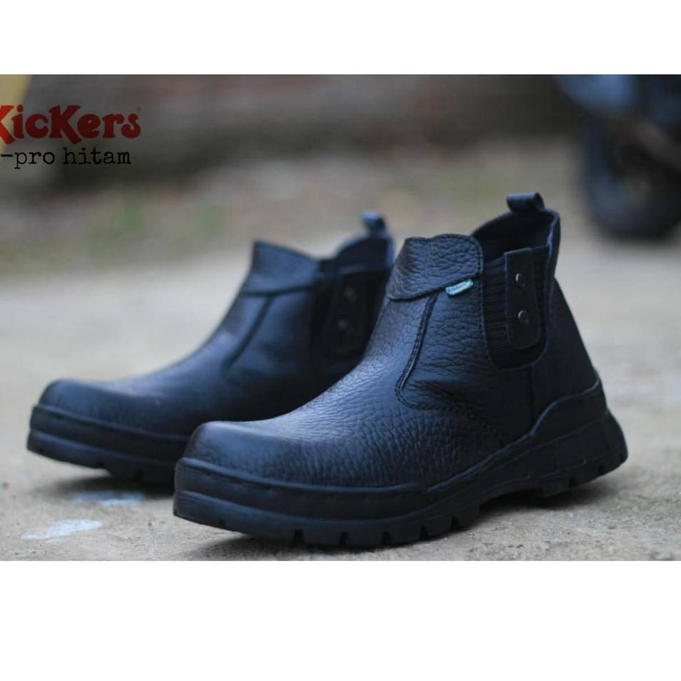 Jual [KODE L7E0S] Sepatu Septi Saveti Safety Boot King Shoes SKN Ujung ...