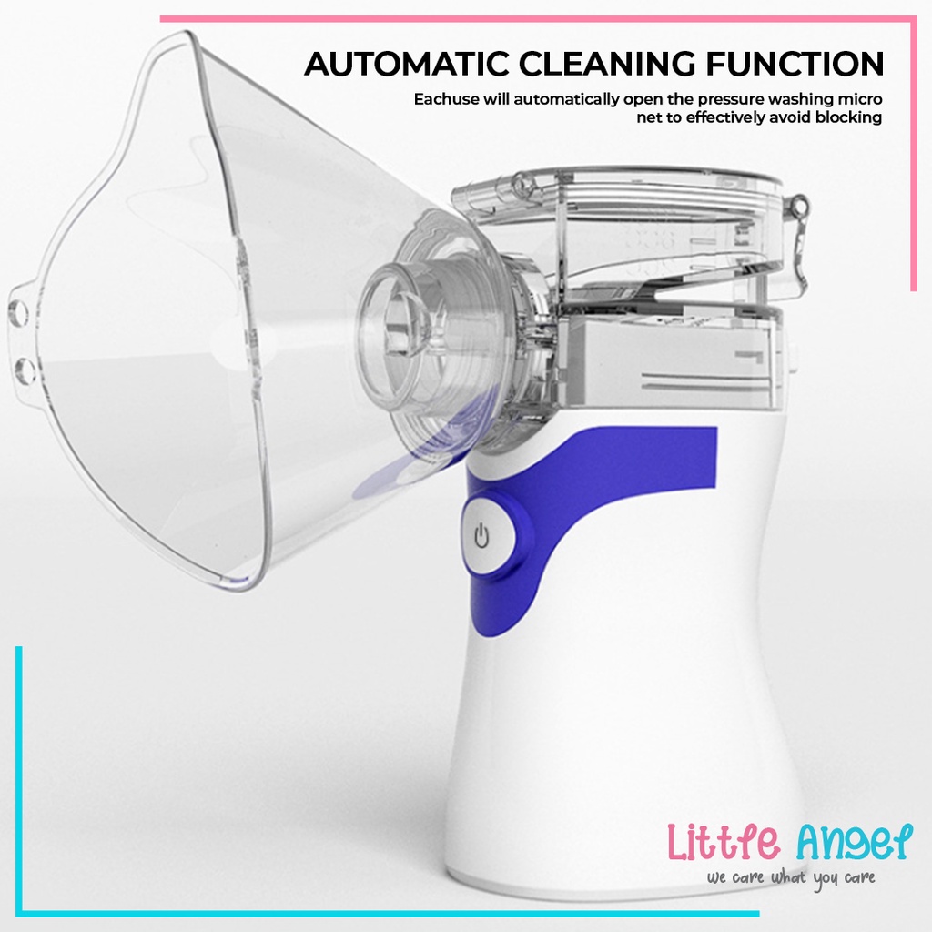 Jual MESH NEBULIZER Alat Bantu Uap Terapi Pernafasan Asma Oksigen ...