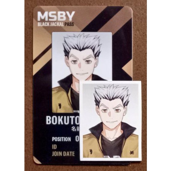 Jual idcard timeskip bokuto msby +id photo by rimumu (booked) | Shopee ...
