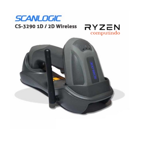 Jual BARCODE SCANNER WIRELESS 2D SCANLOGIC CS 3290 USB & RS232 (SERIAL ...