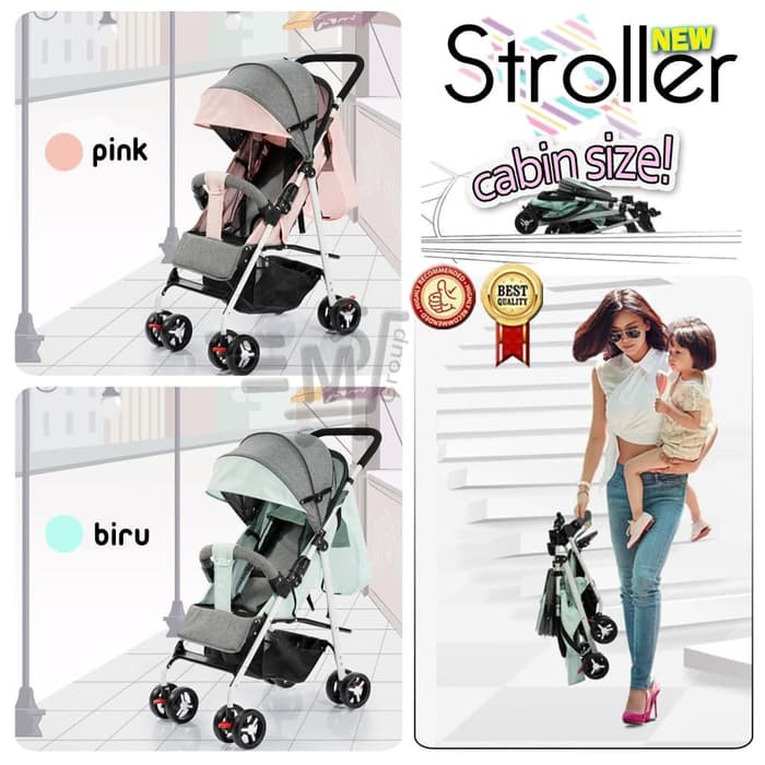 Jual [PEEKABOO] Stroller Anak 1 Way / Baby Stroller | Shopee Indonesia