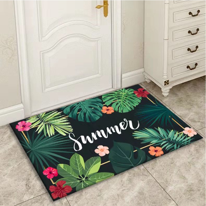 Jual Keset Kaki Anti Slip 40x60CM Bahan Polyester Fiber Motif Kartun ...