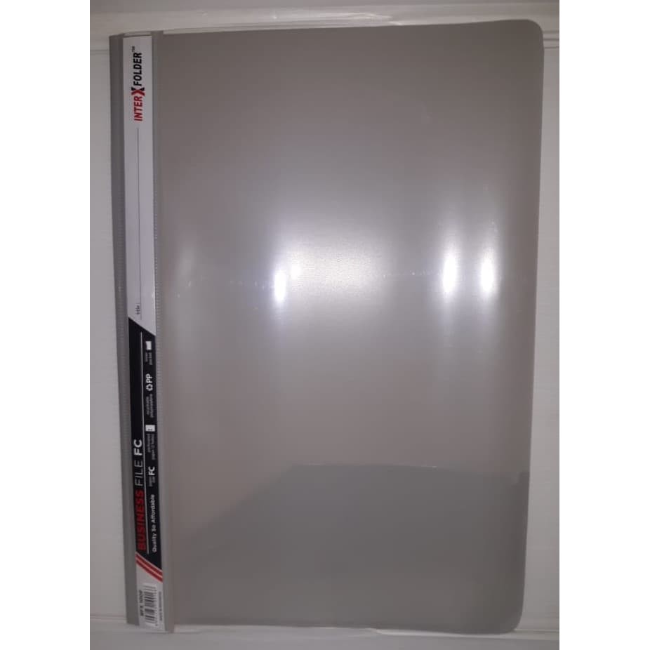 Jual Inter X Folder Business File F4 - Abu-Abu (Pak 12 Pcs) | Shopee ...
