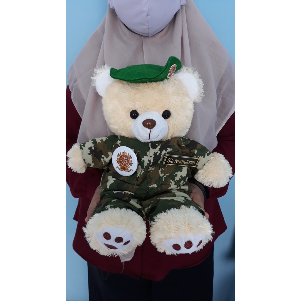 Jual Boneka Wisuda TNI AD AU AL Kopassus Raider Army Boneka Akademi ...