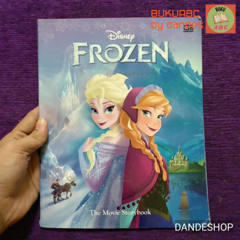 Jual Disney Frozen - The Movie Storybook - BUKU CERITA anak | Shopee ...