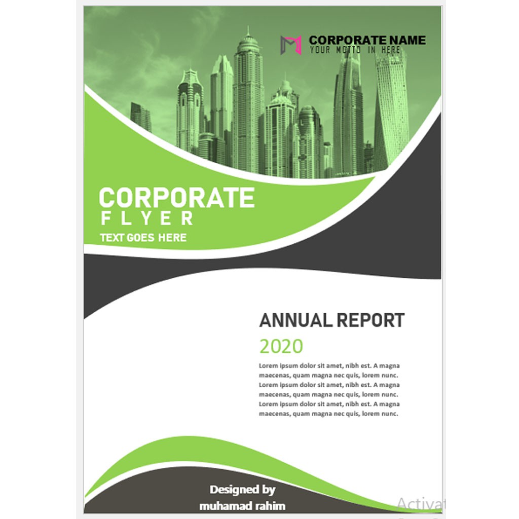 Jual Desain Cover Laporan dengan Microsoft Word | Shopee Indonesia