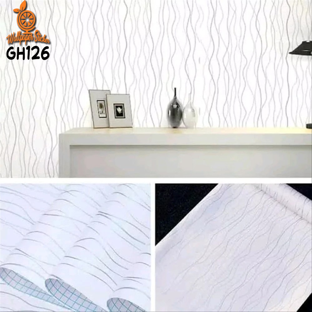 Jual Wallpaper Dinding Timbul Kode GH Sticker Dinding 45 cm x 8 m ...