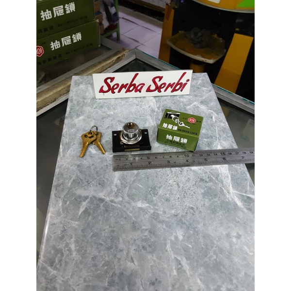 Jual {DRAWER LOCK} Kunci laci drawer lock meja / lemari | Shopee Indonesia