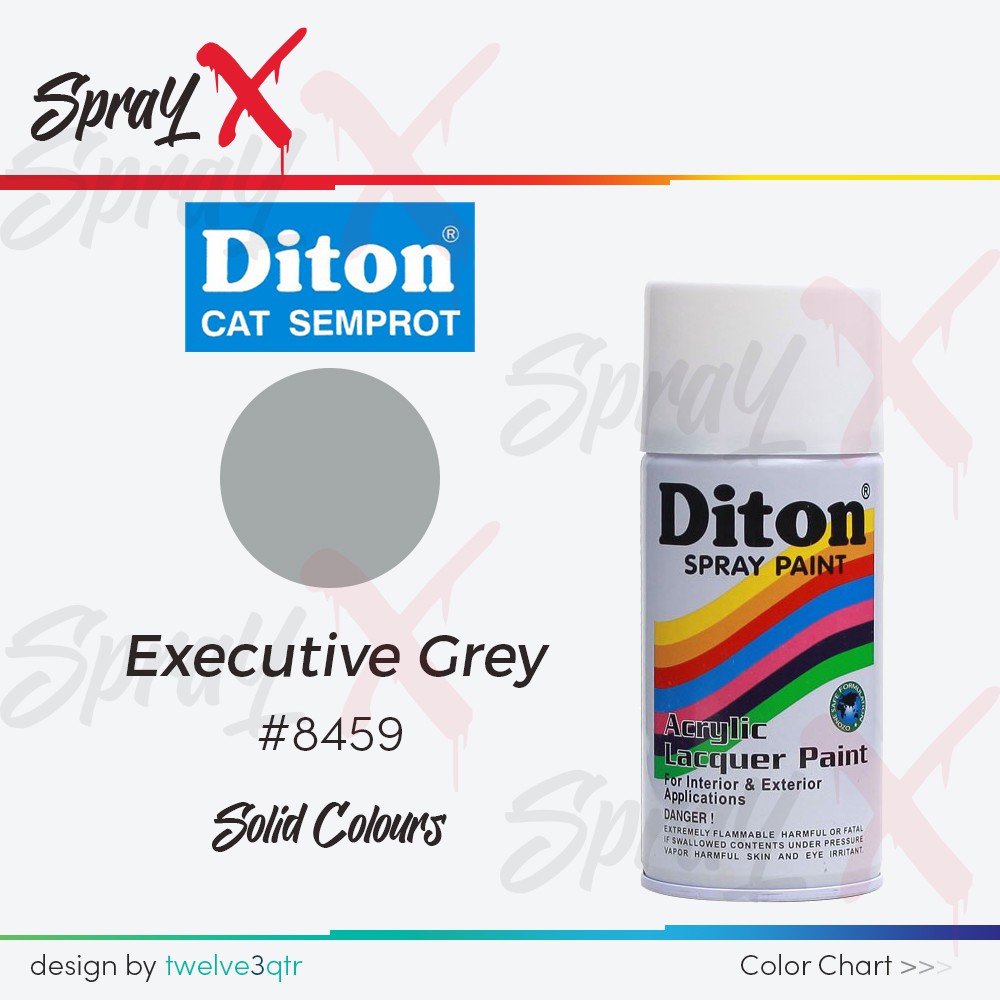 Jual DITON SOLID EXCLUSIVE GREY 8459 / ABU PASTEL #8459 300ML - SPRAY ...
