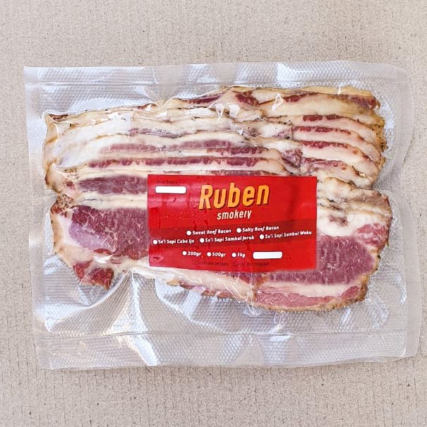 Jual Bacon Sapi Slice 500gr | Shopee Indonesia