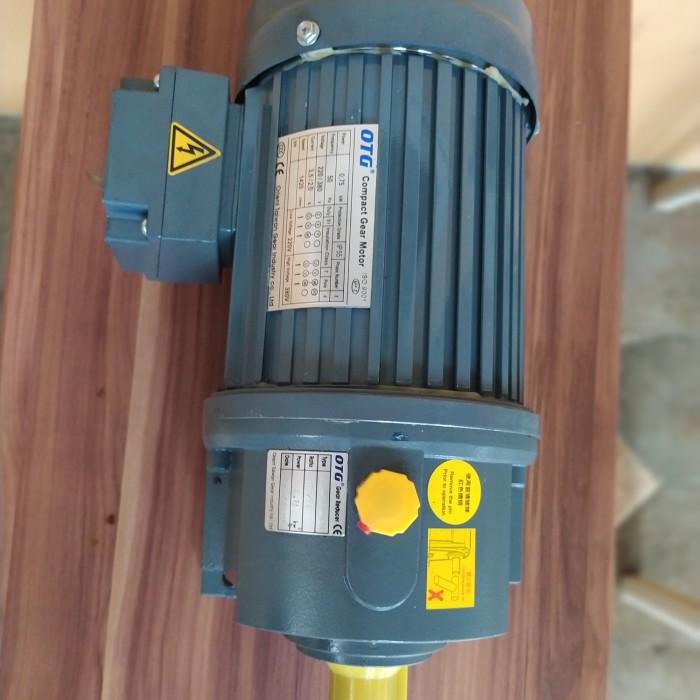 Jual Motor | Paket Motor Induksi Gearbox 3 Phase 1/2 Hp (400Watt ...