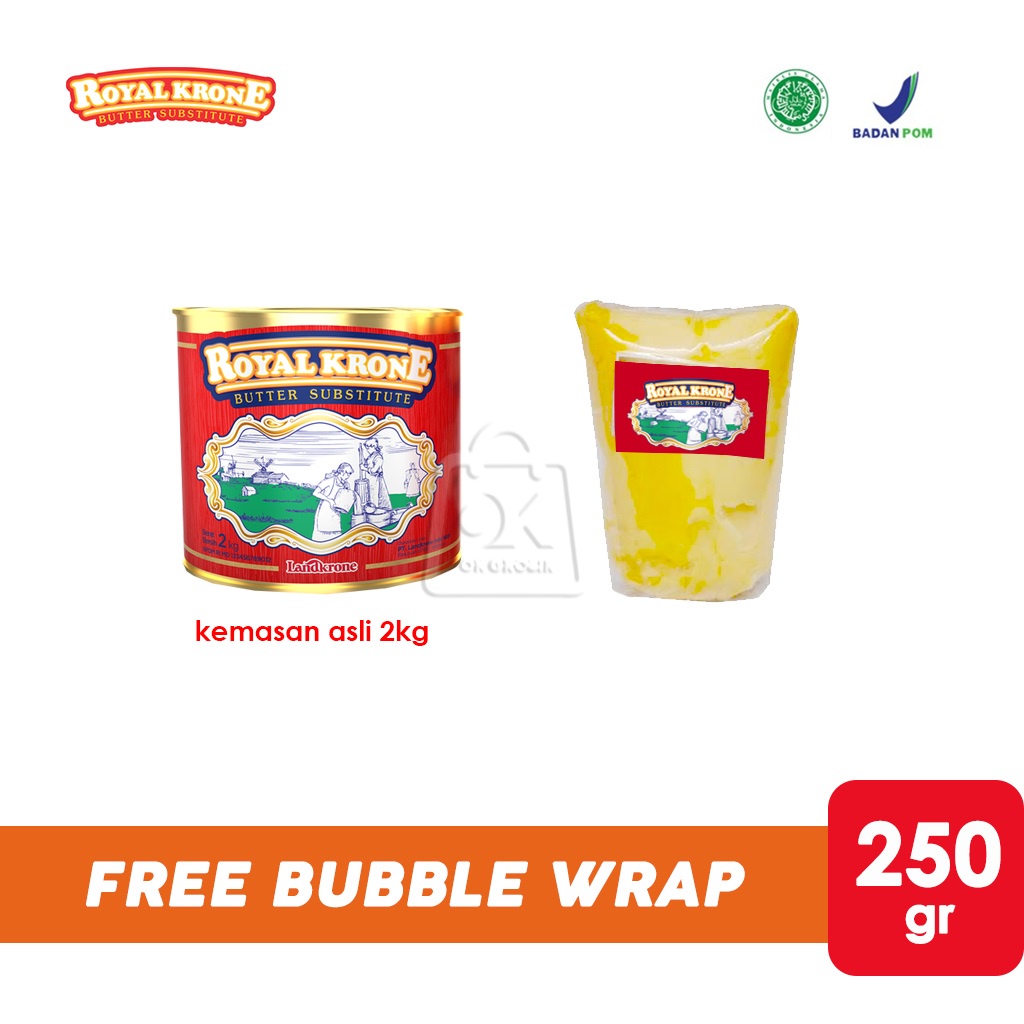 Jual Royal Krone Butter Substitute / BOS (250 gr) | Shopee Indonesia
