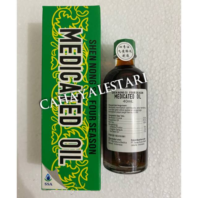 Jual Medicated Oil 40ml - Gatal, Perut Kembung | Shopee Indonesia
