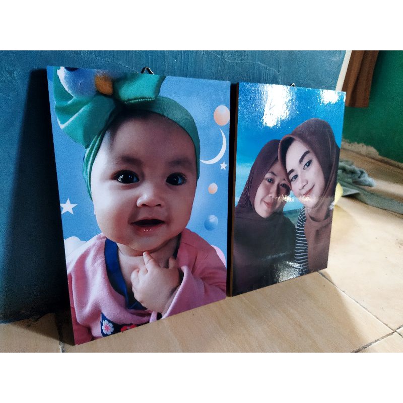 Jual POSTER KAYU CUSTOM / REQUEST FOTO SENDIRI / HIASAN DINDING ...