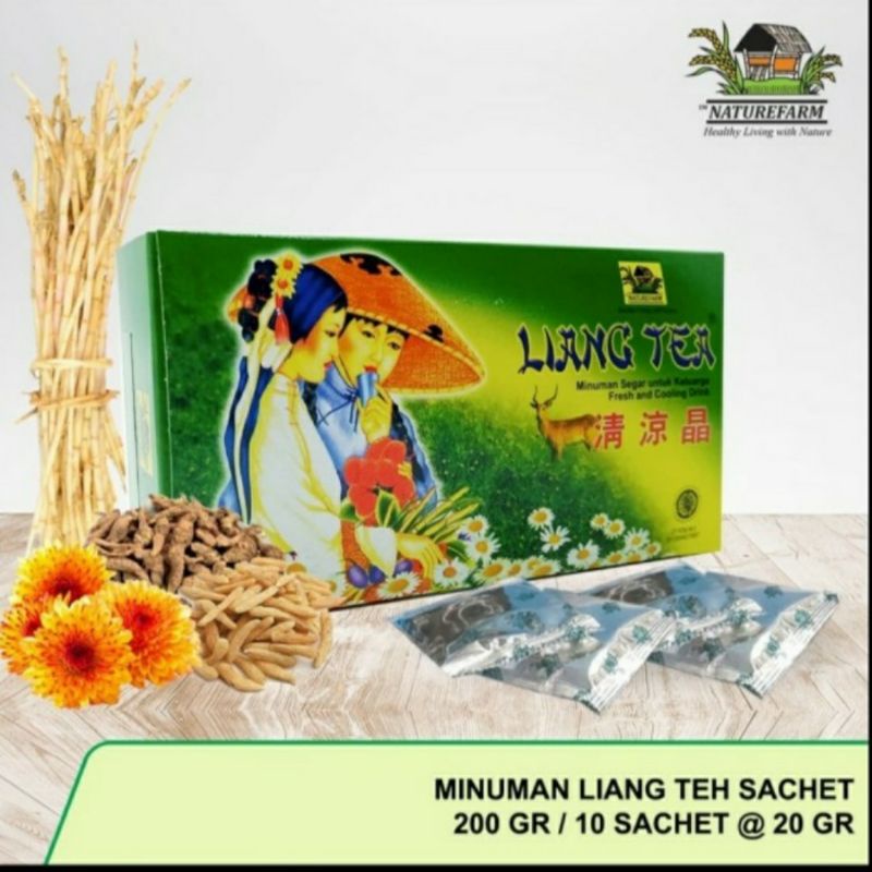 Jual Naturefarm Liang Tea 10x20g / Minuman Liang Teh | Shopee Indonesia