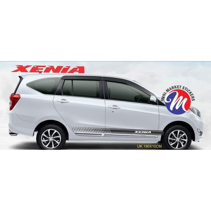 Jual stiker xenia sticker mobil xenia list body | Shopee Indonesia