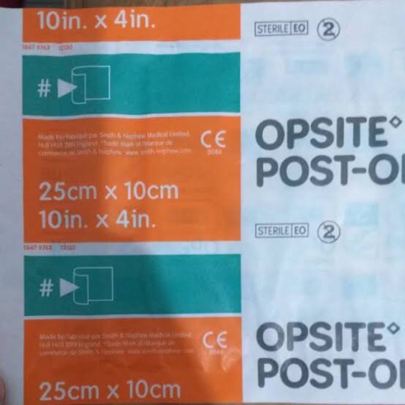 Jual Opsite Post Op 25 x 10 cm | Shopee Indonesia