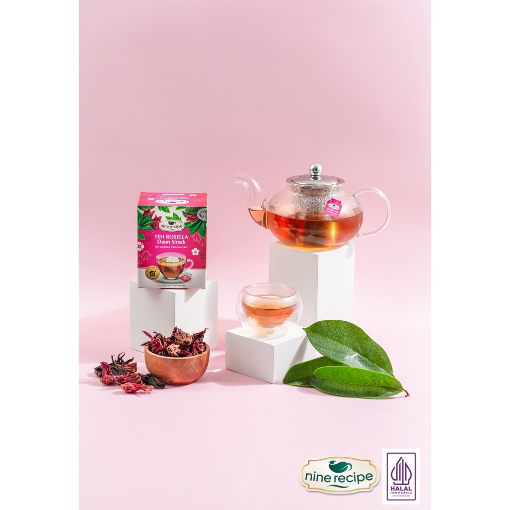 Jual Nine Recipe Teh Rosella Daun Sirsak - Rosella Tea Graviola Leaf ...