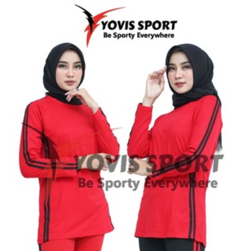 Jual Baju Senam Wanita Muslim Muslimah Baju Olahraga Aerobic Zumba Yoga ...