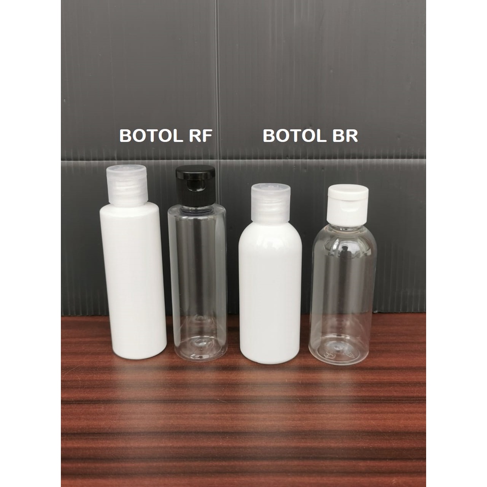 Jual Botol PET 60 ml 60ml. FLIPTOP FLIP TOP Bening Clear Transparan Ready | Shopee Indonesia