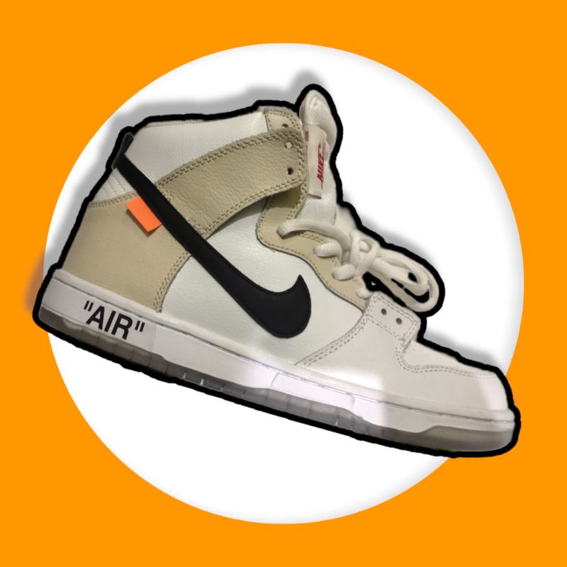 Jual Sepatu Nike Sb Dunk X Off-White High | Shopee Indonesia