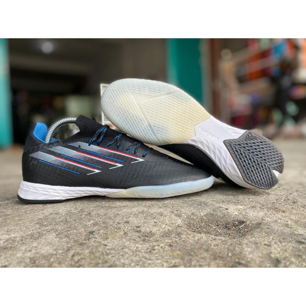 Jual sepatu Futsal Adidas X Speedflow.1 IN sol tapak datar Core Black ...