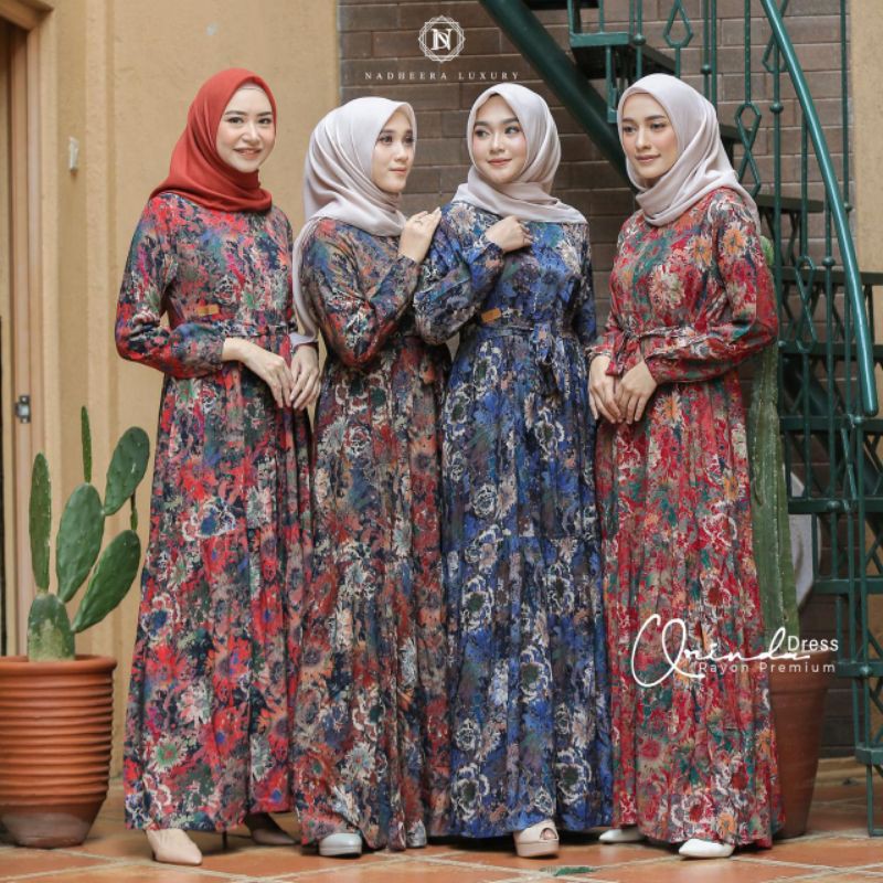 Jual ORINDA DRESS || NADHEERA LUXURY | Shopee Indonesia