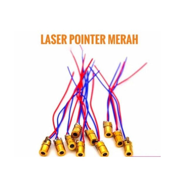 Jual Laser 5V 650nm 5mW Laser Red Dot Module Laser diode Laser pointer ...