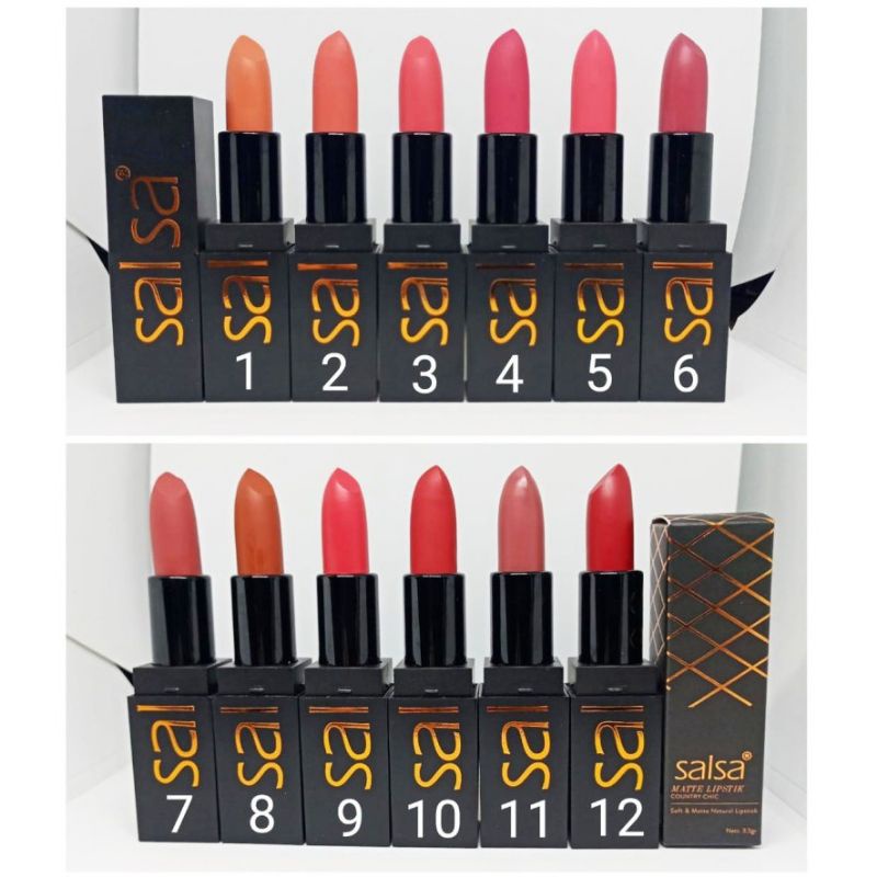 Jual SALSA Matte Lipstick | Shopee Indonesia
