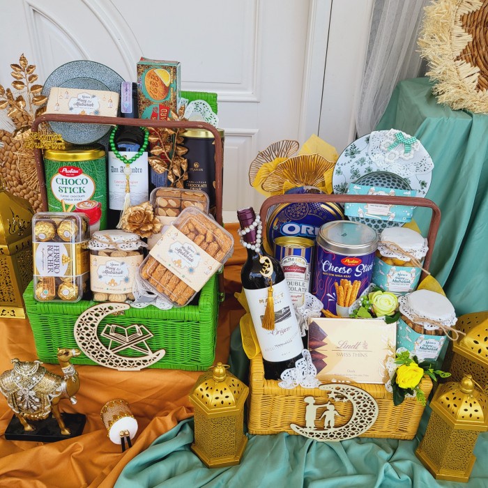 Jual Paket box hampers lebaran parcel idul fitri ramadhan kue kering ...