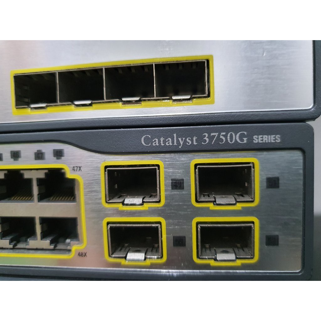 Jual Cisco Catalyst 3750G Series 48Port Gigabit + PoE 48 PORT | Shopee ...