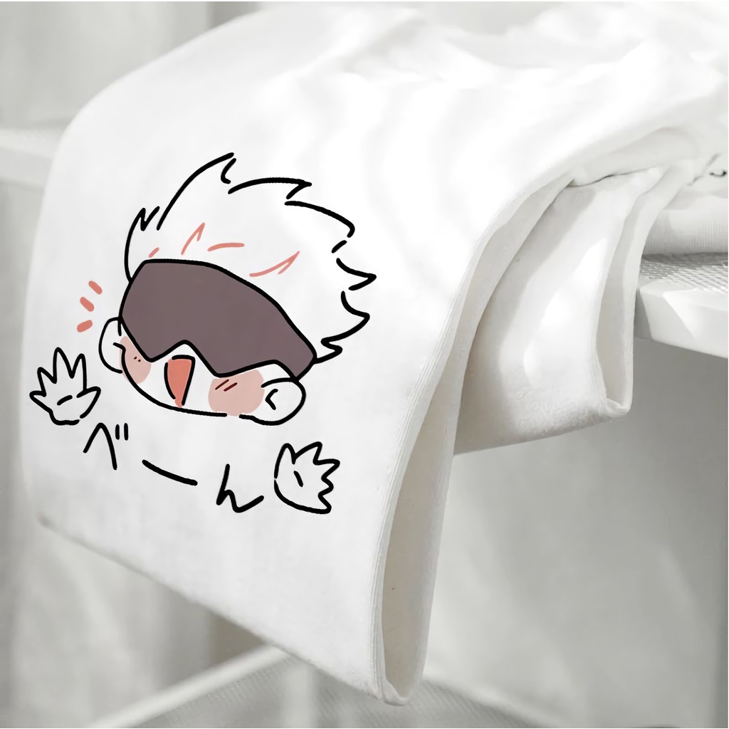 Jual Tshirt Gojo Face Chibi Anime Manga Jujutsu Kaisen Kaos JJK Gojo ...