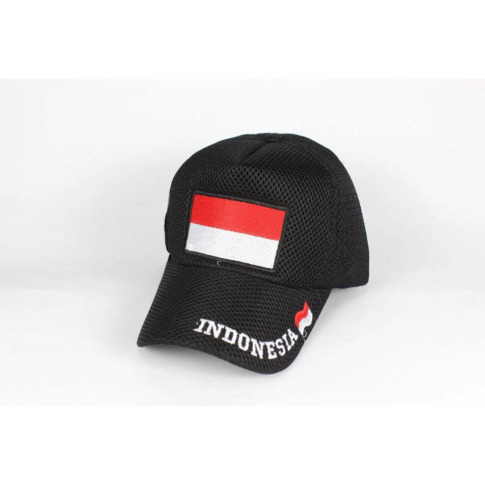 Jual topi double mask / busa BENDERA INDONESIA - seymu | Shopee Indonesia