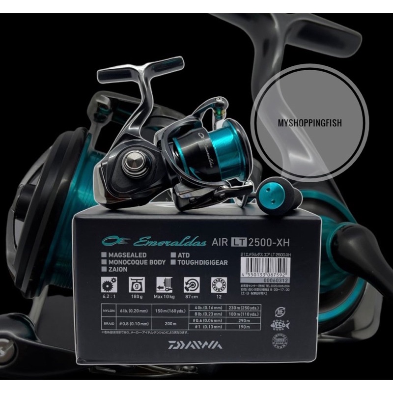 Jual Reel Spinning Daiwa Emeraldas 21 Air LT 2500-XH JDM Series | Shopee Indonesia