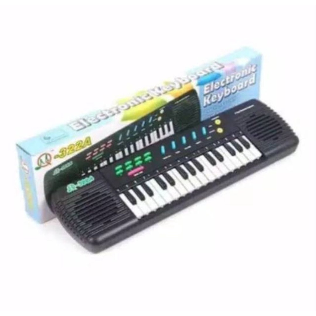 Jual M332A Keyboard Electric Piano Mainan Piano Anak + Mic Karaoke ...