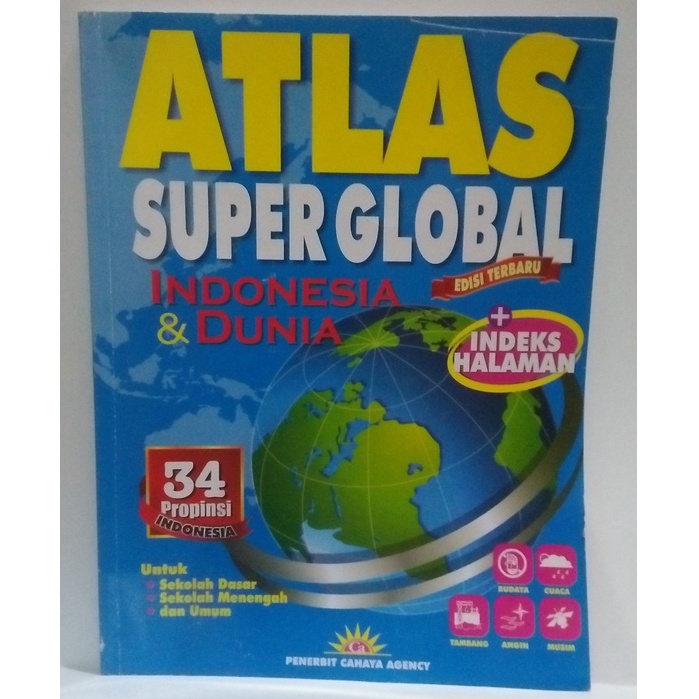 Jual BUKU ATLAS SUPER GLOBAL INDONESIA & DUNIA EDISI TERBARU | Shopee ...