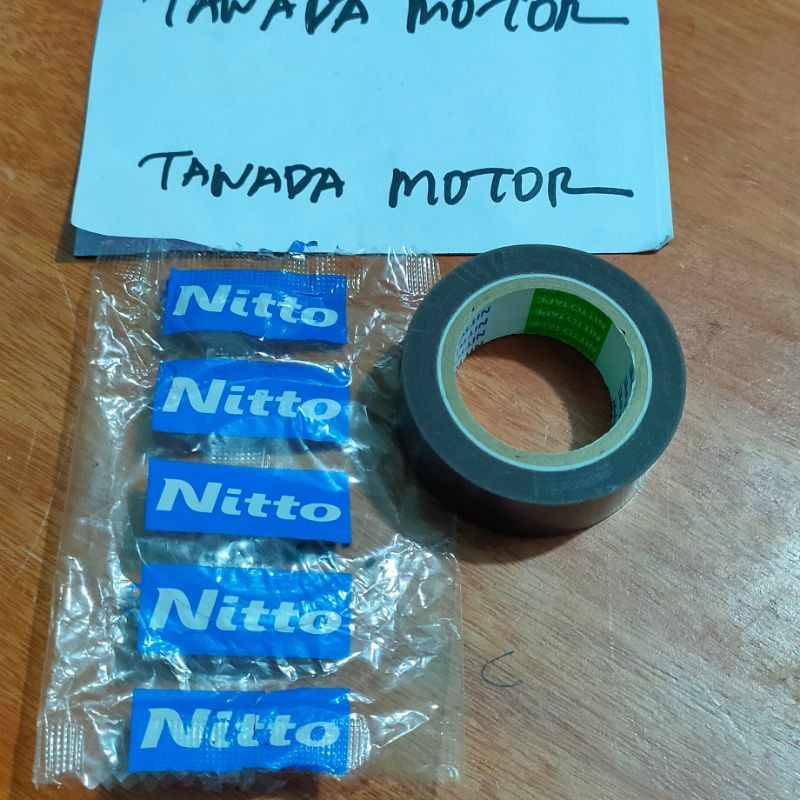 Jual ISOLASI TAHAN PANAS HEAT RESISTAN TAPE NITTO NITOFLON 903 UL 19MM ...