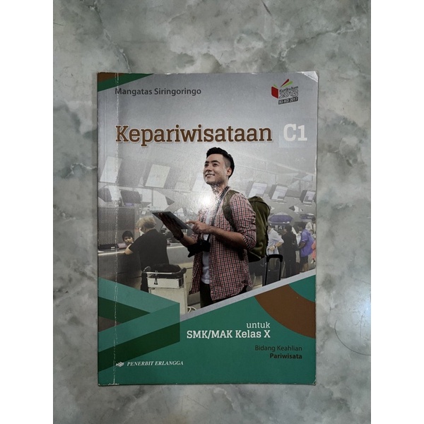Jual [ERLANGGA] Buku Kepariwisataan C1 Kelas X 10 SMA SMK PARIWISATA Penulis Mangatas ...