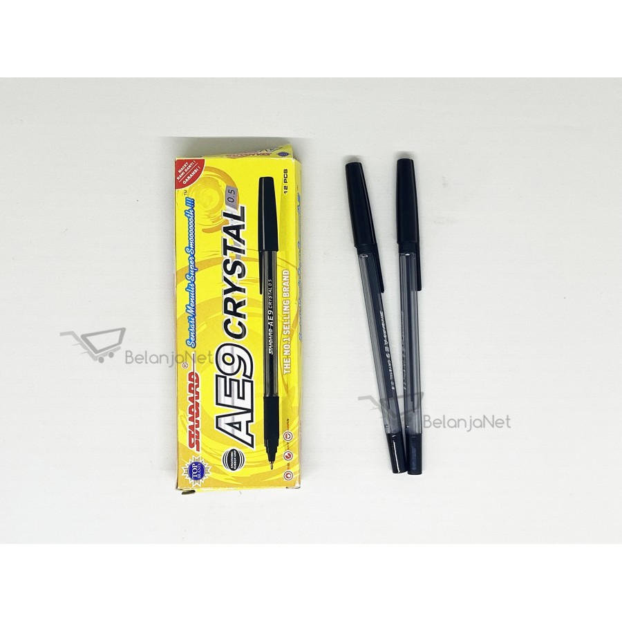 Jual Pen | Pulpen Standard AE9 Crystal 0.5 mm | Shopee Indonesia