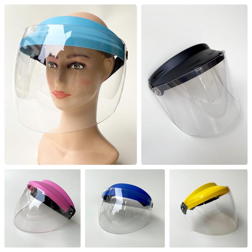 Jual TOPI SHIELD FACE ANTI CORONA PCS 安全帽 | Shopee Indonesia