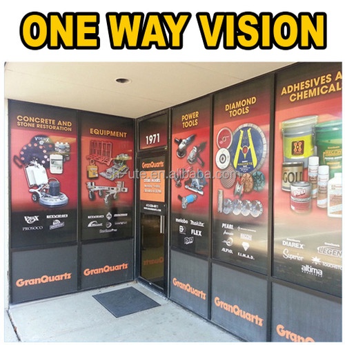 Jual stiker one way printing custom gambar | Shopee Indonesia