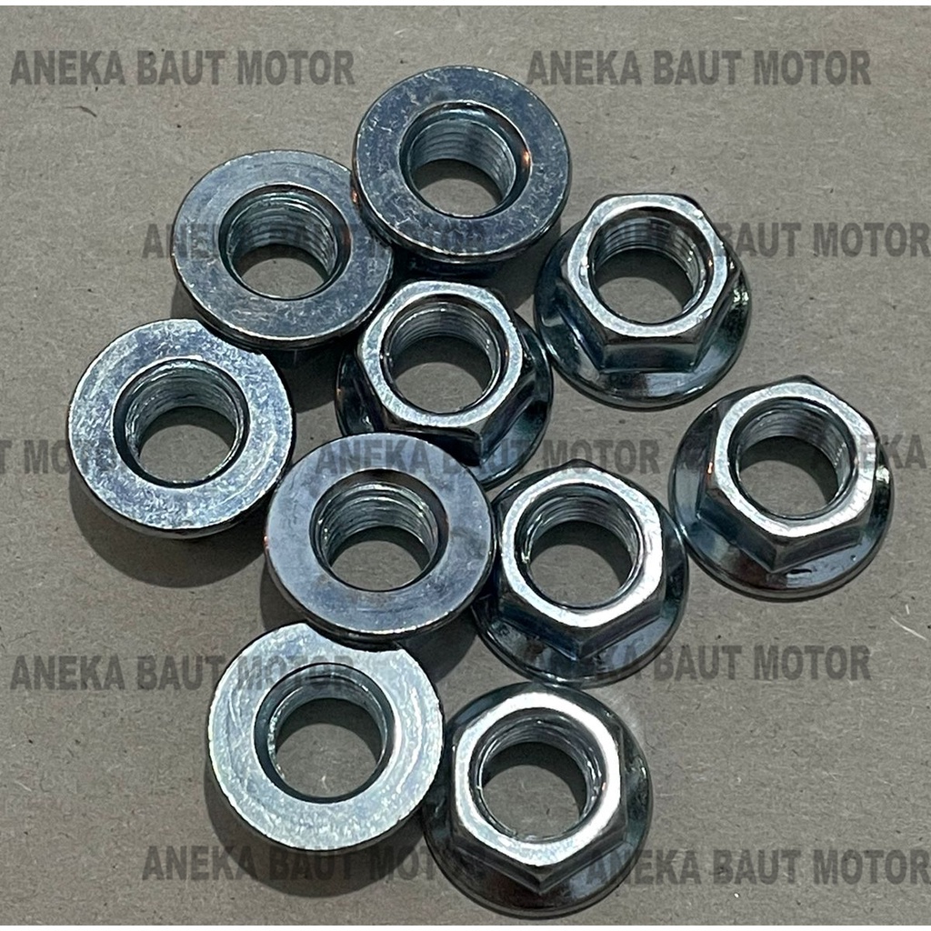 Jual (Paket 10 pcs) Mur Ring 14 (10mm) Polos | Shopee Indonesia