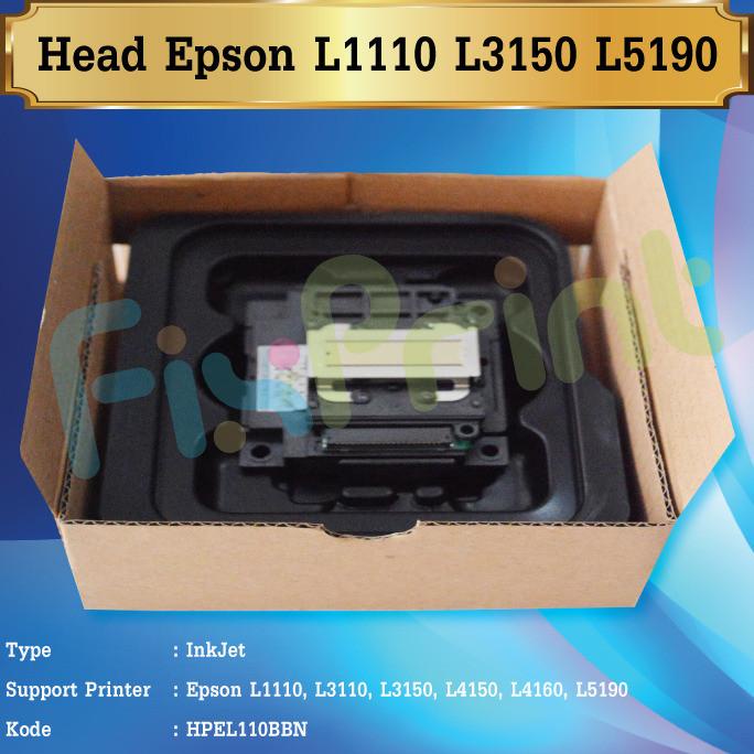 Jual Print Head Printer Epson L1110 L3110 L3150 Printhead L4150 L-5190 ...