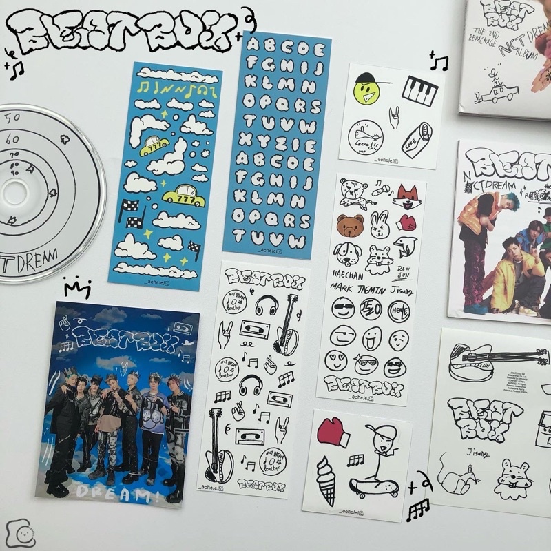 Jual Beatbox NCT Dream Stickers Collection | Shopee Indonesia