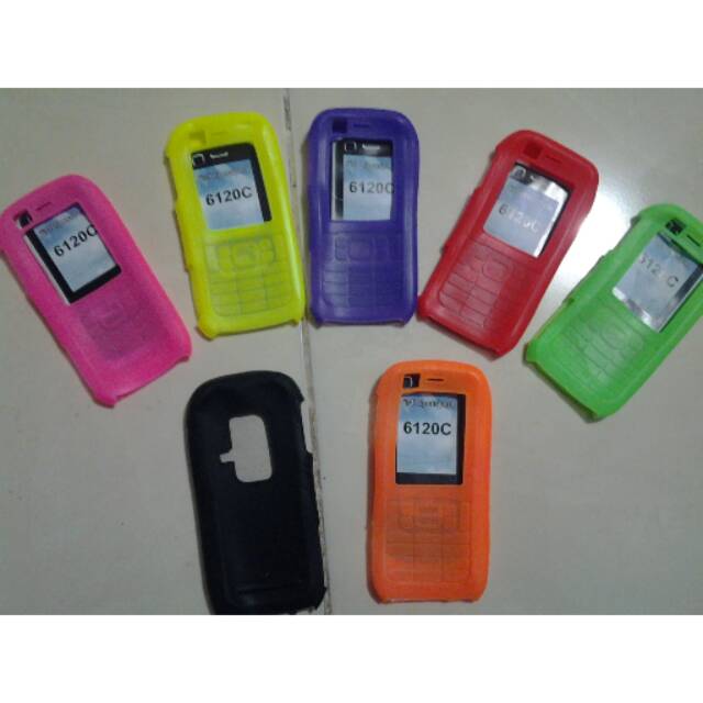 Jual CASE SILIKON NOKIA 6070,6600,6120C, 6020,2310,6030,1200 | Shopee ...