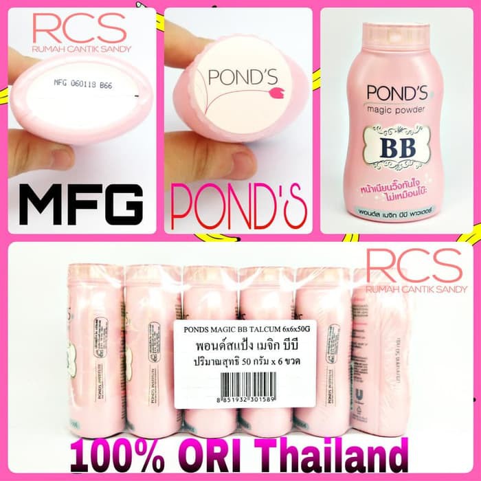 Jual Bb Powder Pink Ponds Magic Powder ~ Bedak Tabur ~ 100%Ori Thailand ...