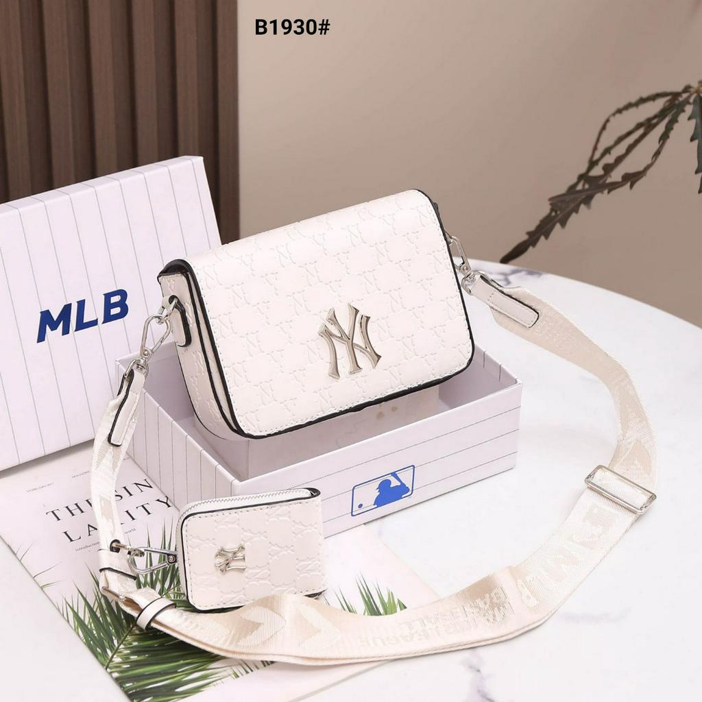 Jual TAS MLB MAJOR LEAQUE BASEBALL CROSSBODY SLINGBAG WITH POUCH 20CM ...