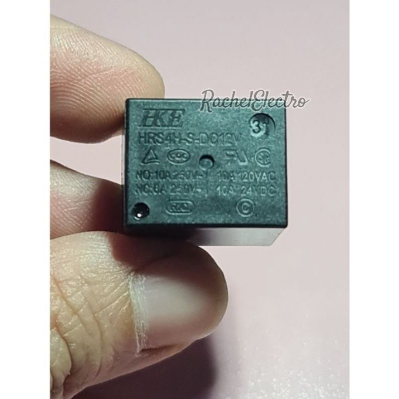 Jual Relay 5P 12V 10A HKE Hitam Relay 12V Relay 10A Rile 5 Pin 12V 10A Relay HKE | Shopee Indonesia